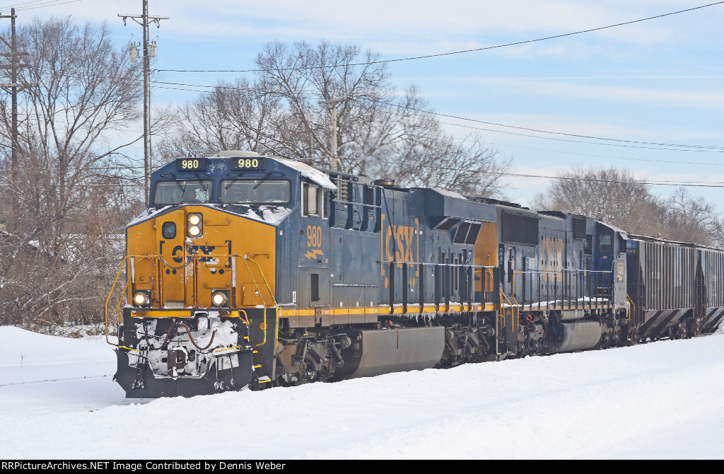 CSX 980, CP's Tomah Sub.